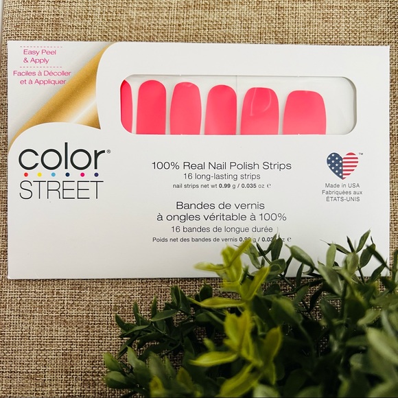 Color Street | Makeup | Retired Color Street Ecuadorable Nail Strips ...